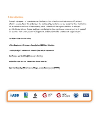 ATEC Capability Statement Rev 5 | PDF