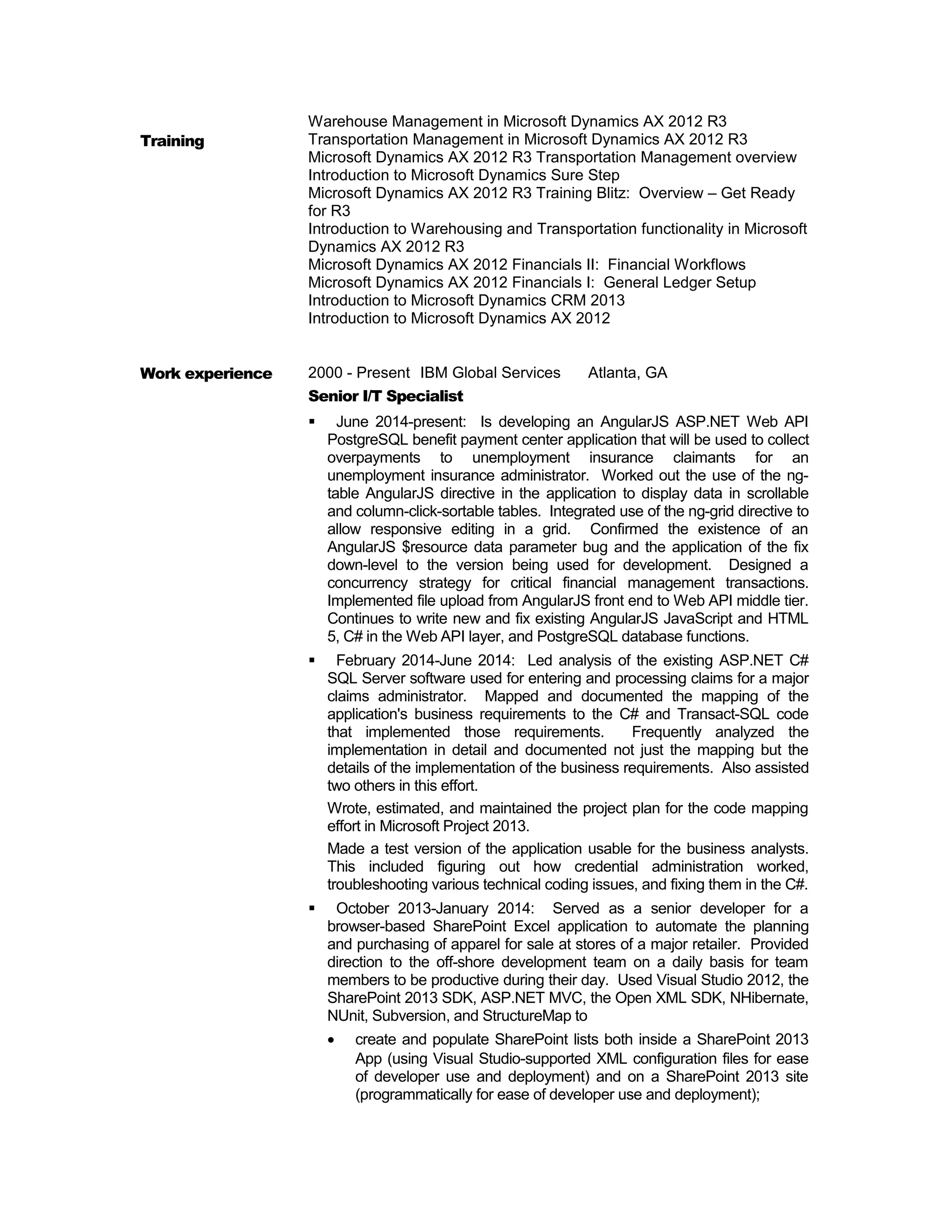 StamblerAaronExternalResume | DOC