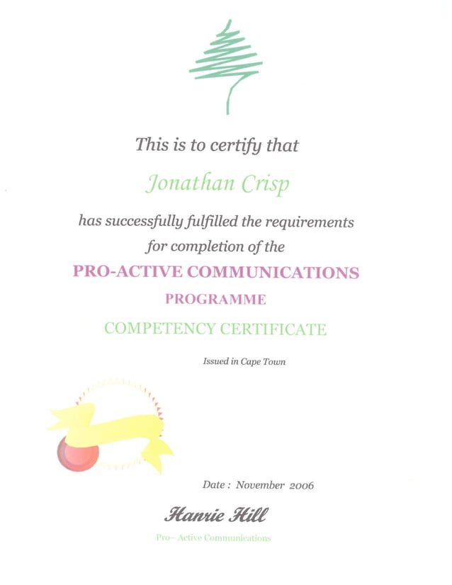 Pro-Active Communications | PDF