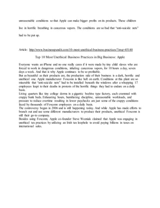 Personal Ethics Statement | DOCX