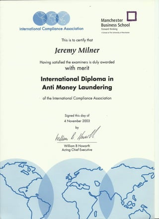 CERTIFICATE ICA | PDF