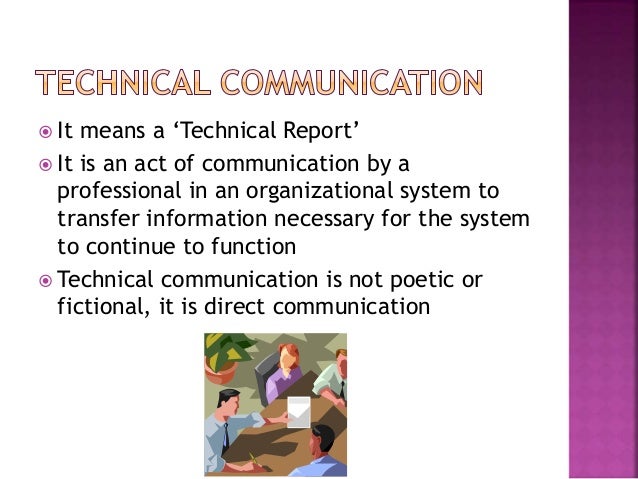 Technical Communication