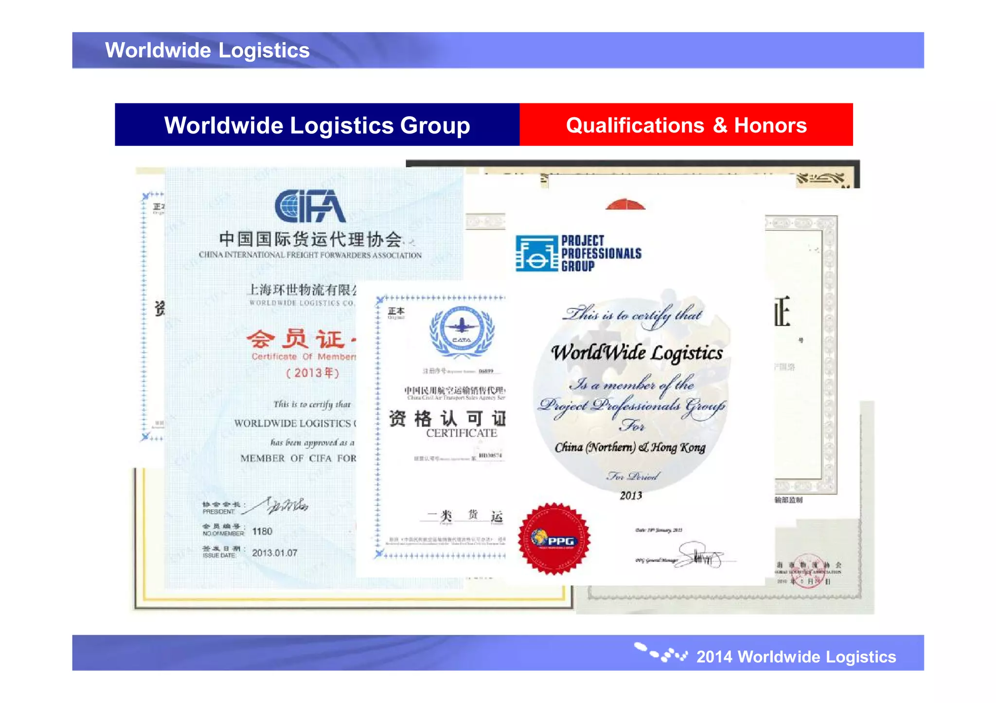 Worldwide Logistics Group[PDF].2014