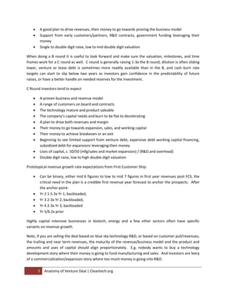 Anatomy of a Venture Capital Fundraising | PDF
