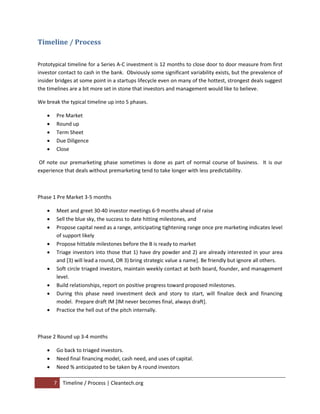 Anatomy of a Venture Capital Fundraising | PDF