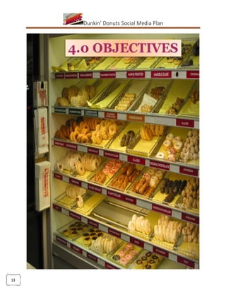 Dunkin Donuts Social Media Plan | DOCX