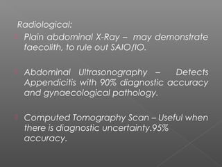 appendicitis | PPT