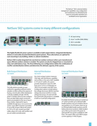 NetSure-502-Brochure | PDF | Business Utilities | Business