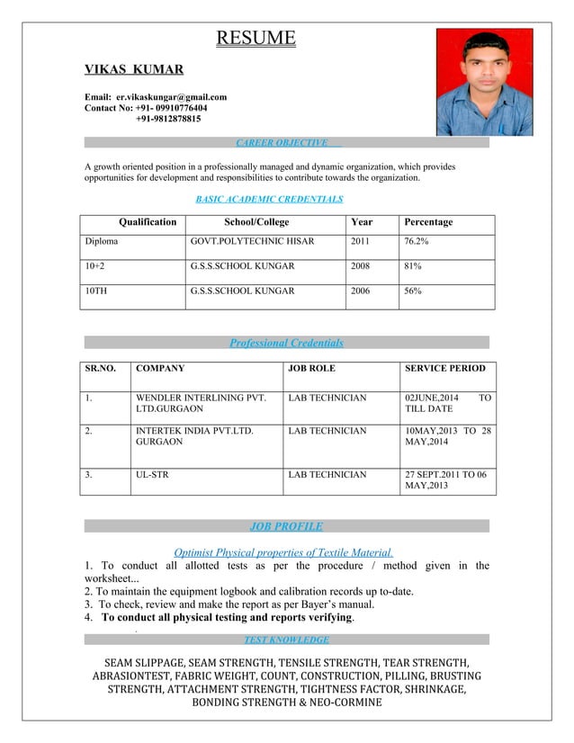 vikas (resume) (1) | DOC