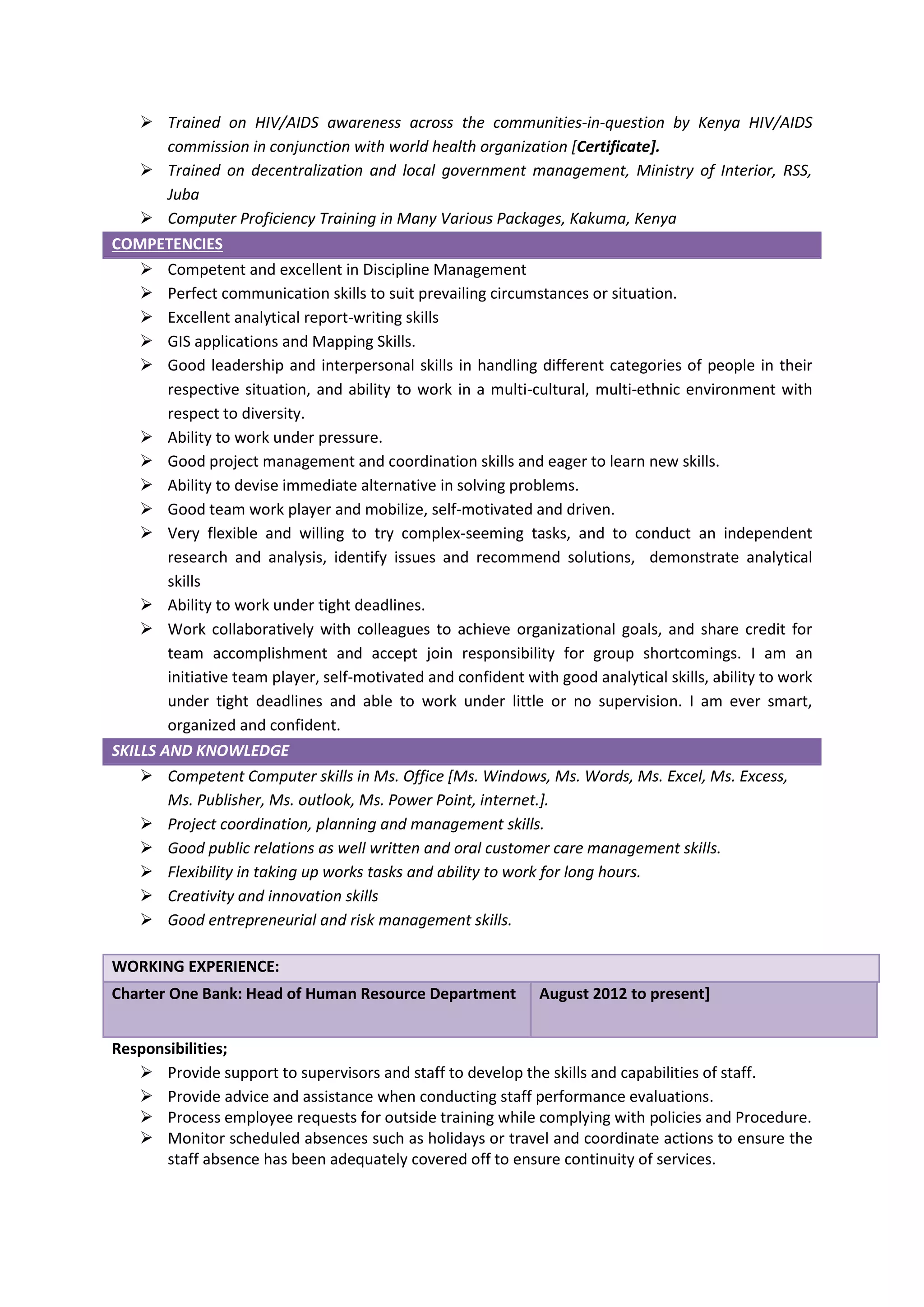 My Resume 2 | PDF