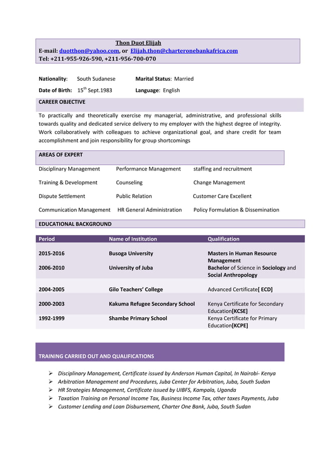 My Resume 2 | PDF | Professional School | Postgraduate Education