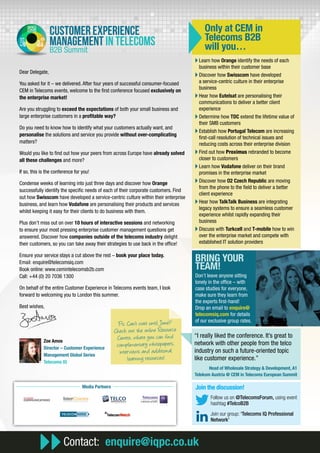 CEM B2B Brochure EQ | PDF | Business Expos & Conferences | Events