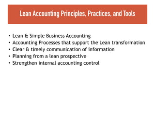 Reading 3 - Lean Accounting - PDF | PDF