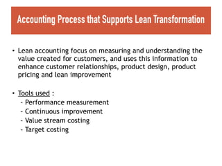 Reading 3 - Lean Accounting - PDF | PPT