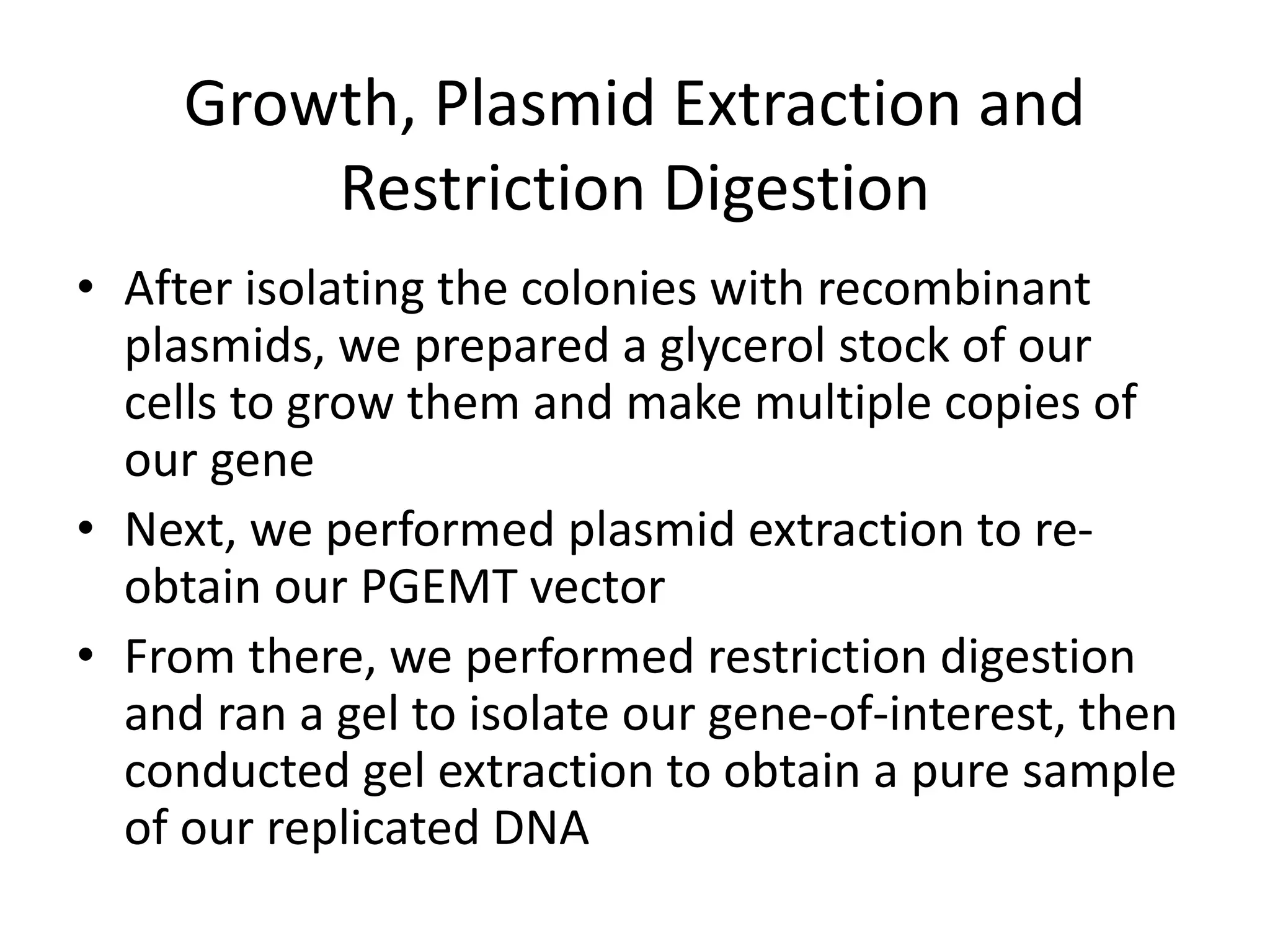 DNA Cloning and Expression of HMGB1 in E. Coli | PPT