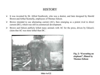 THE ELECTRIC CHAIR | PPTX