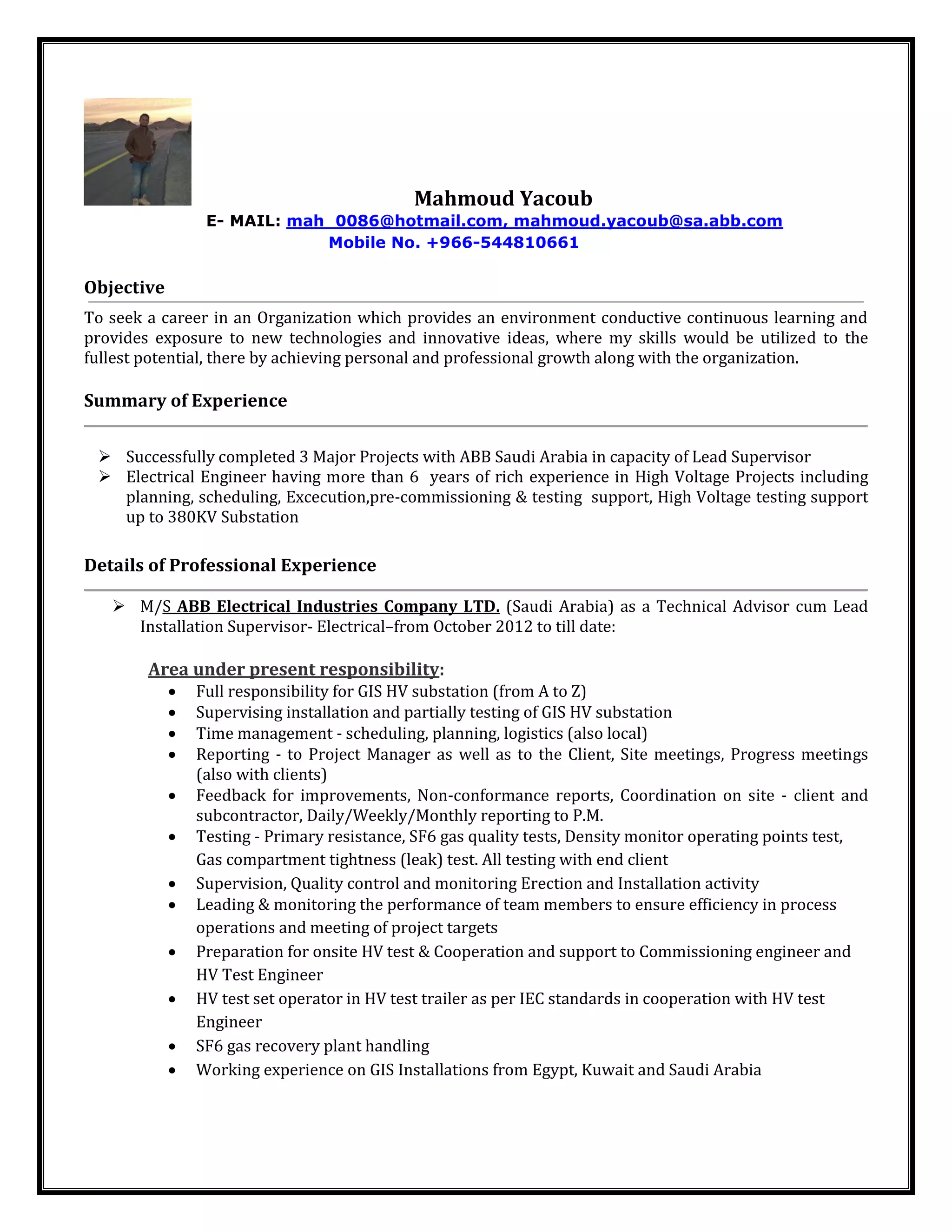updated CV Yacoub | PDF