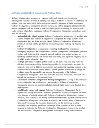 Configuration Management Report | DOCX