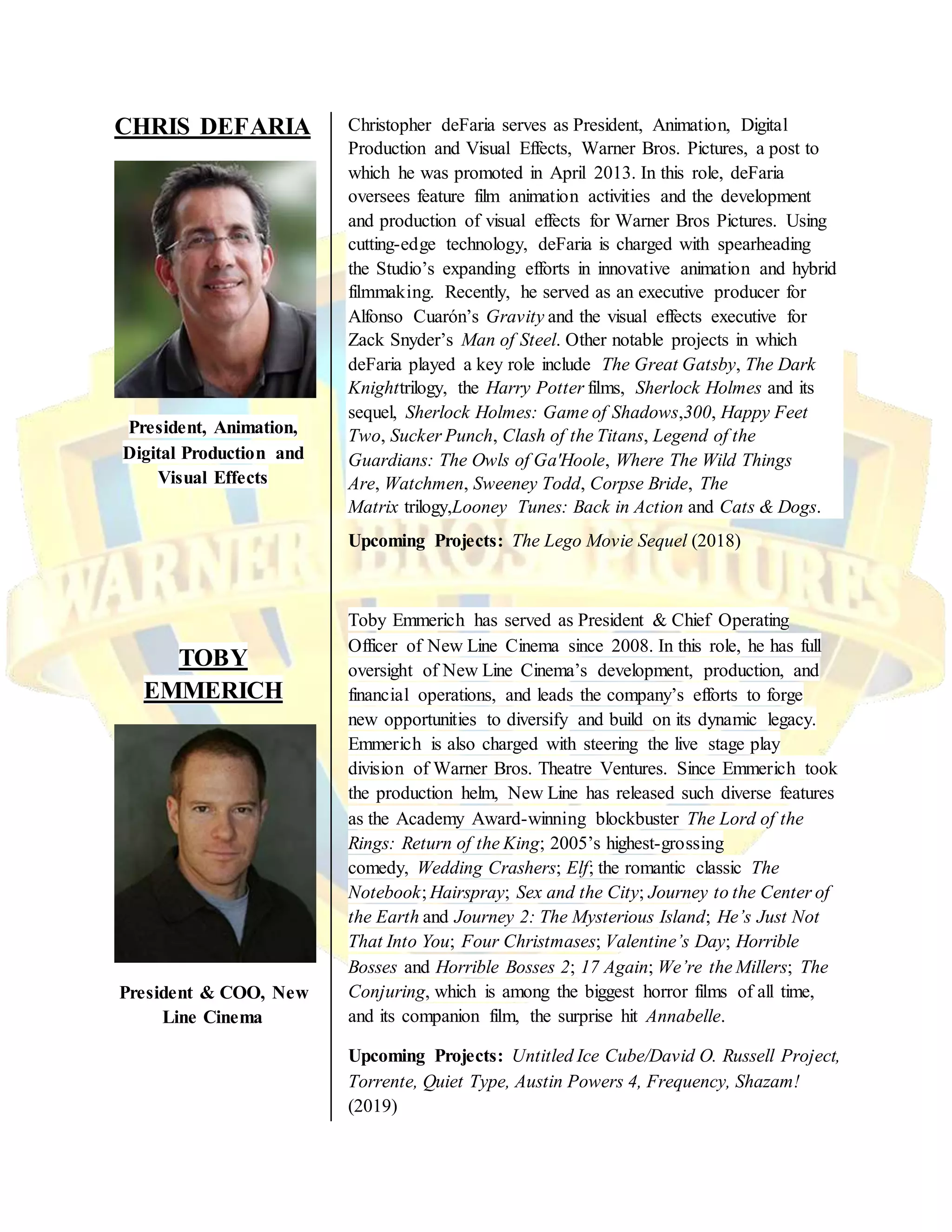 Example 3, Warner Brothers 2016 | DOCX