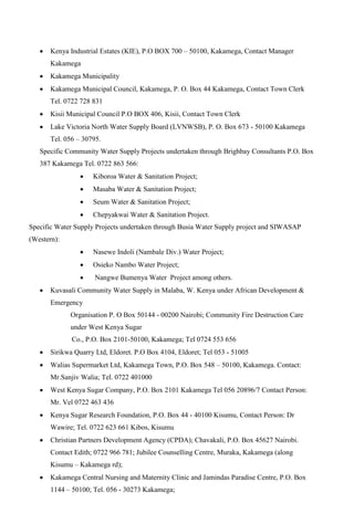 Envertek Africa Brief COMPANY PROFILE | PDF