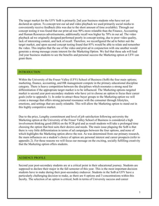 Final-Bus-323-project | PDF | Undergraduate Education | College Education