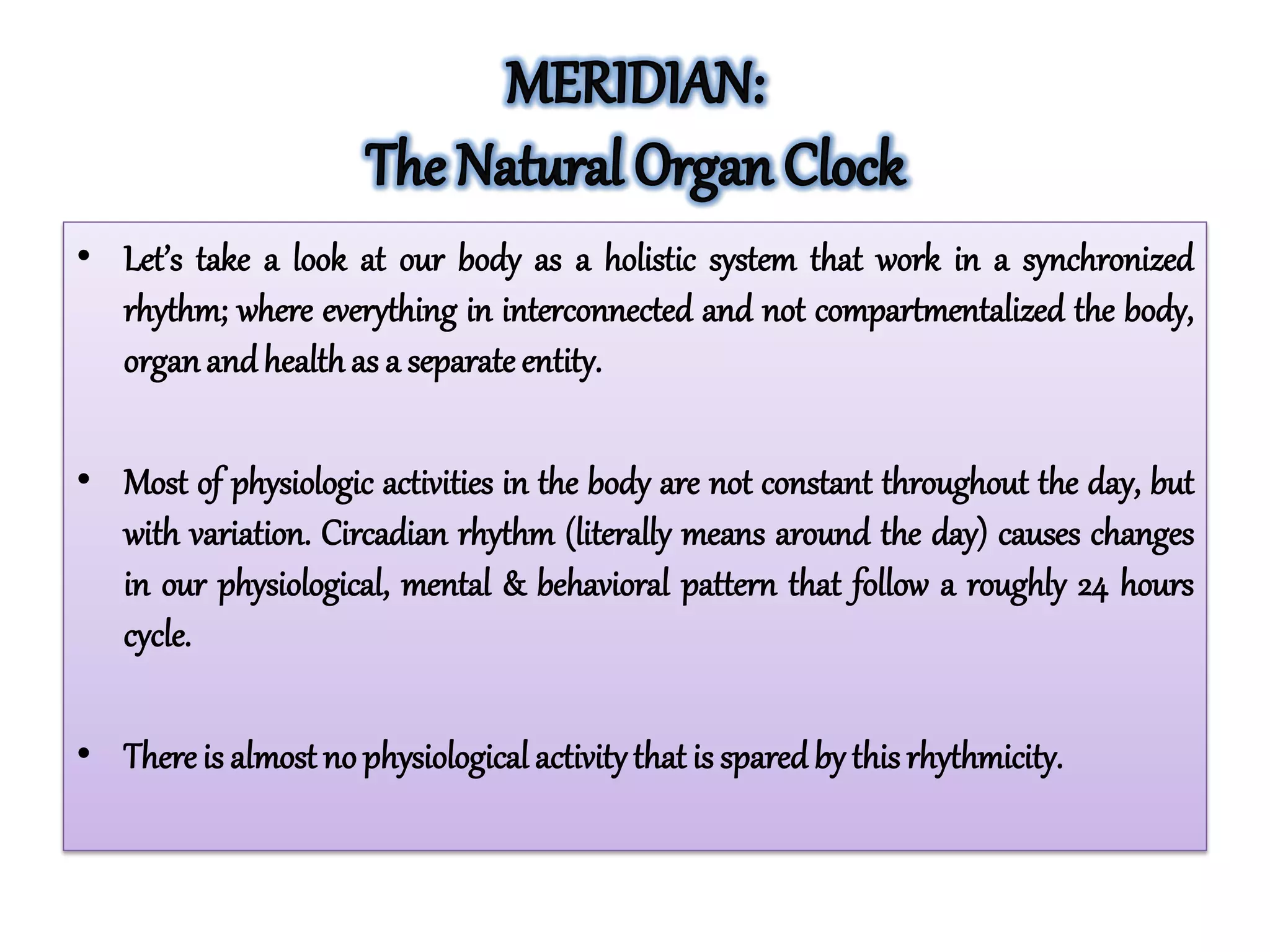 The Meridian | PDF