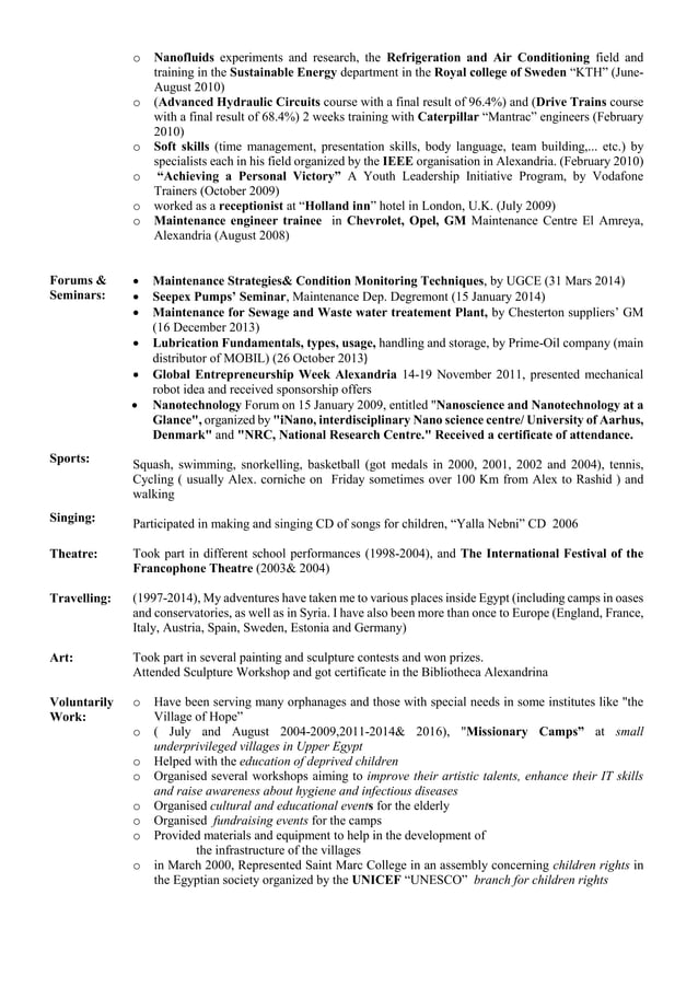 Adel Ashraf Cv 1 11 2016