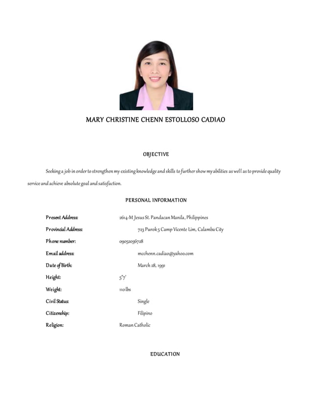 MCCEC.resume2017 | PDF