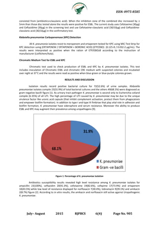 Klebsiella | PDF | Infectious Diseases | Diseases and Conditions