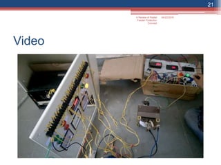 RADIAL FEEDER PROTECTION PANEL DEVELOPMENT | PPTX