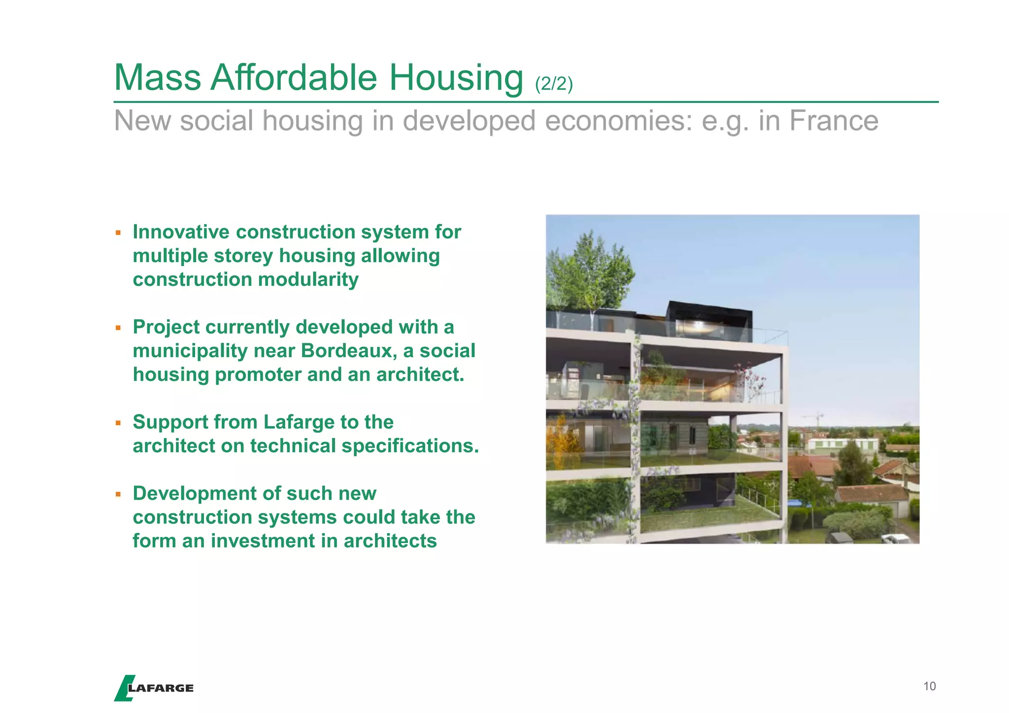 Lafarge Affordable Housing Oct14 | PDF