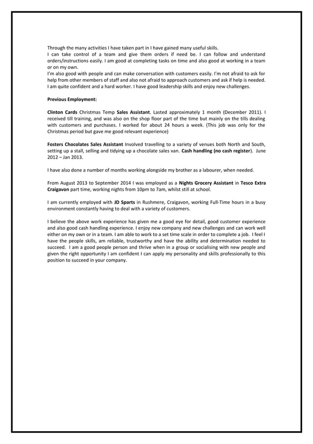 Luke Greenway CV | PDF