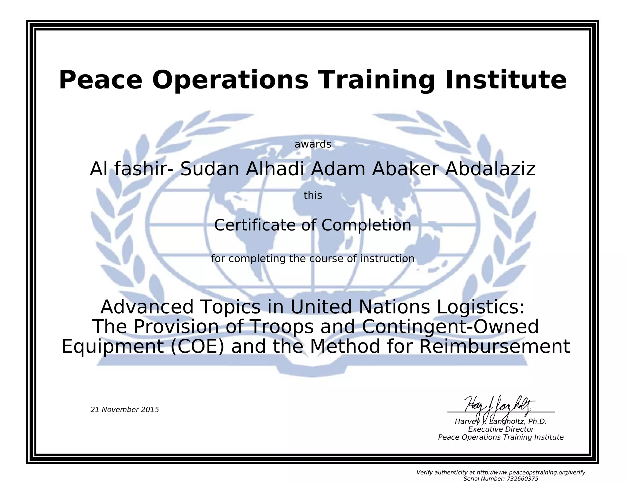 advanced-topics-in-united-nations-logistics-certificate | PDF ...