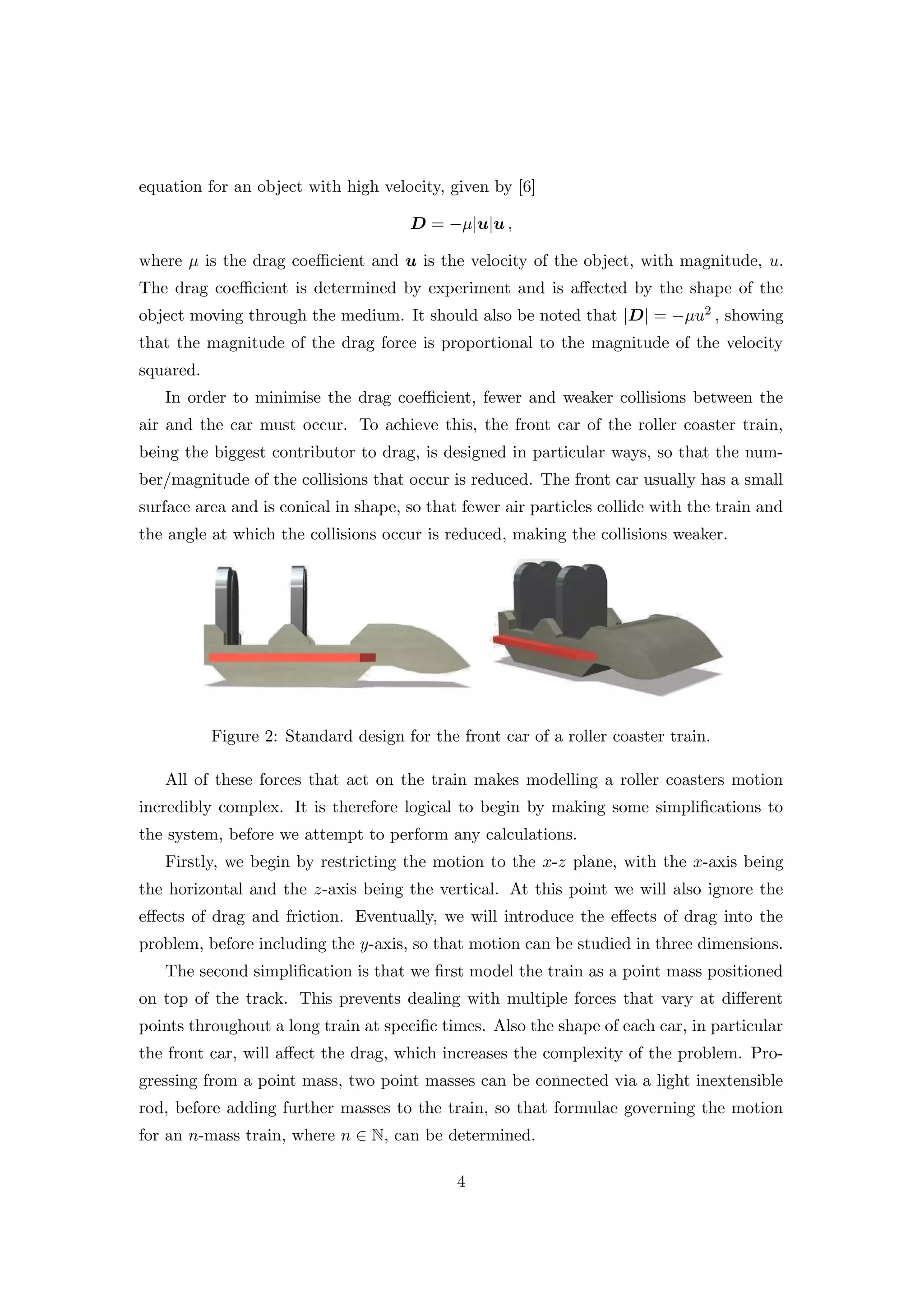 Rollercoaster Design | PDF