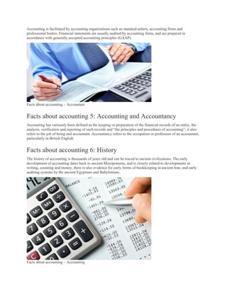 10 Interesting Facts about Accounting | PDF