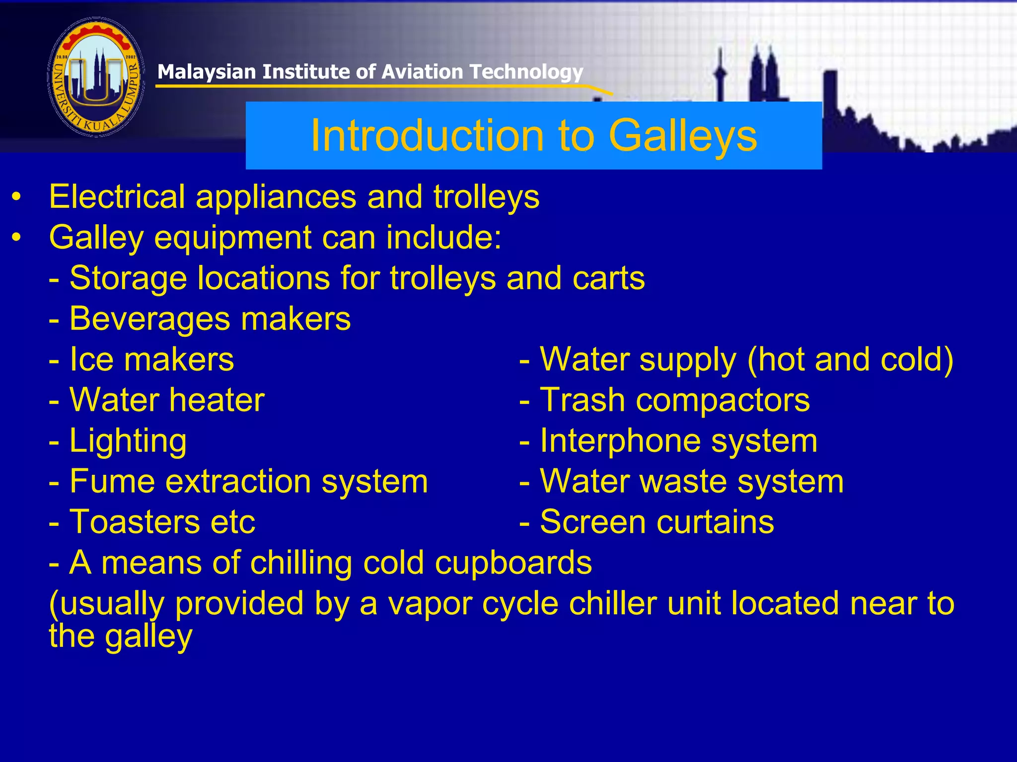 Cabin Interior: Aircraft Galleys | PDF