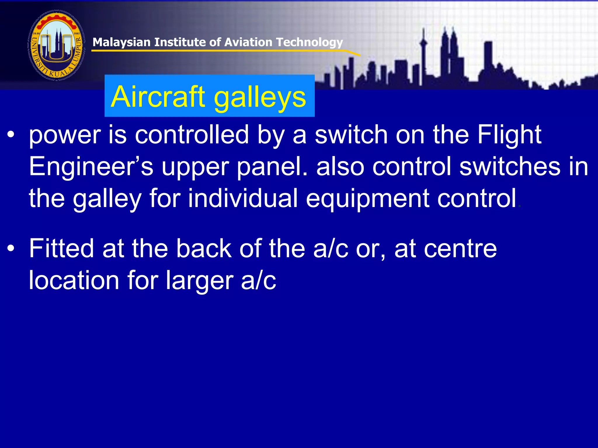 Cabin Interior: Aircraft Galleys | PDF