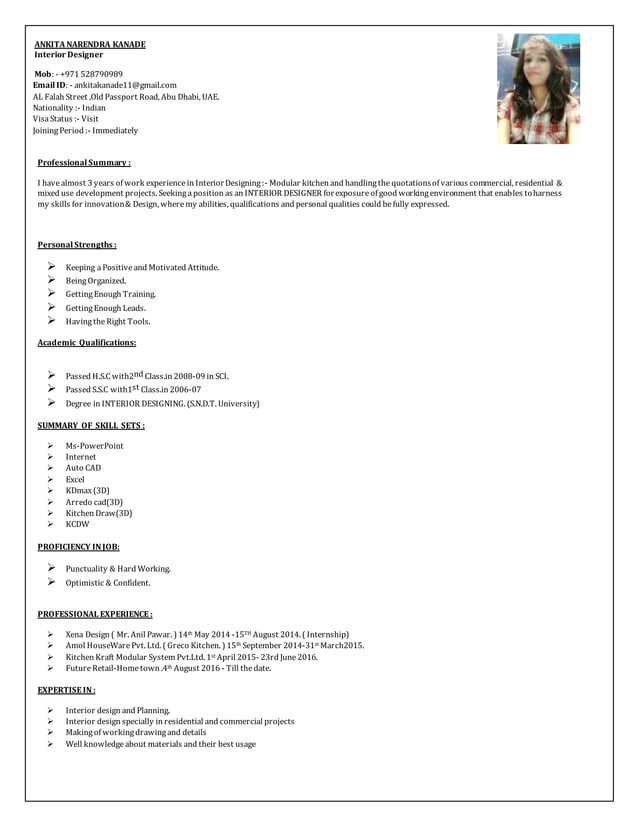Ankita CV | PDF