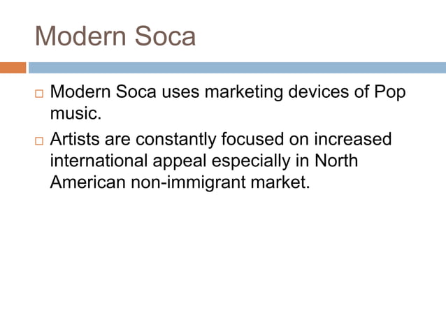 Calypso and Soca - History and Overview | PPT