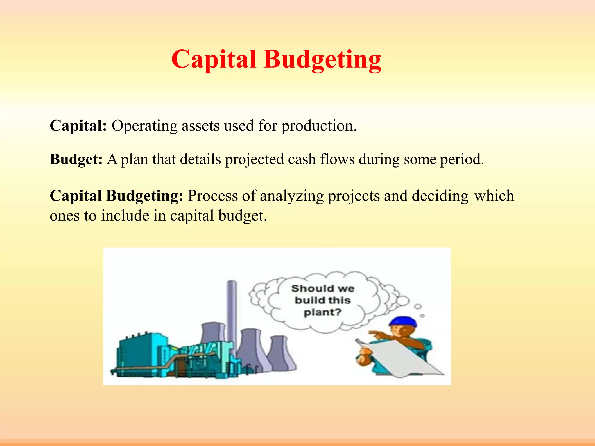 3 capital budgeting | PPT