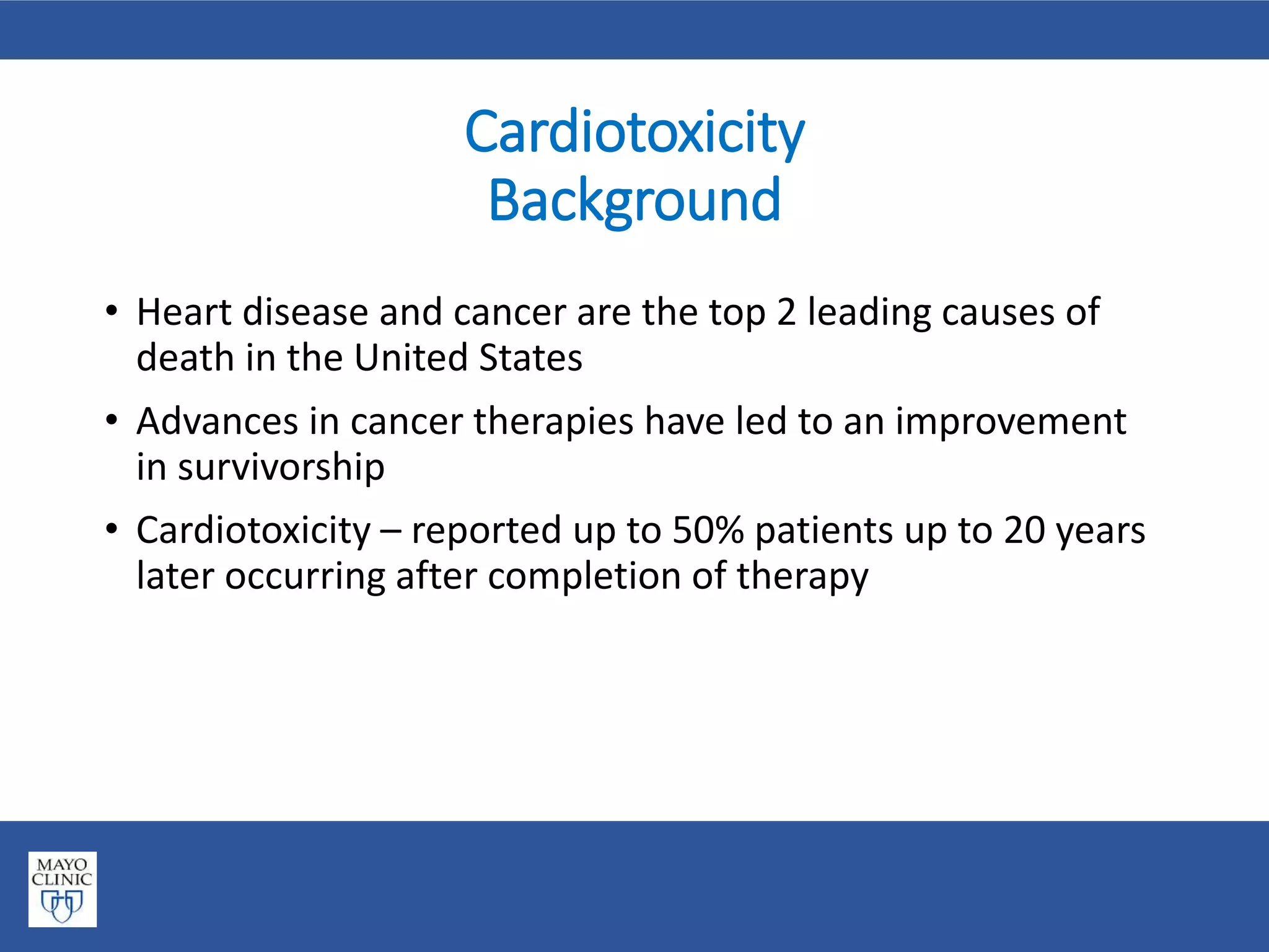 CARDIO ONCOLOGY | PPTX