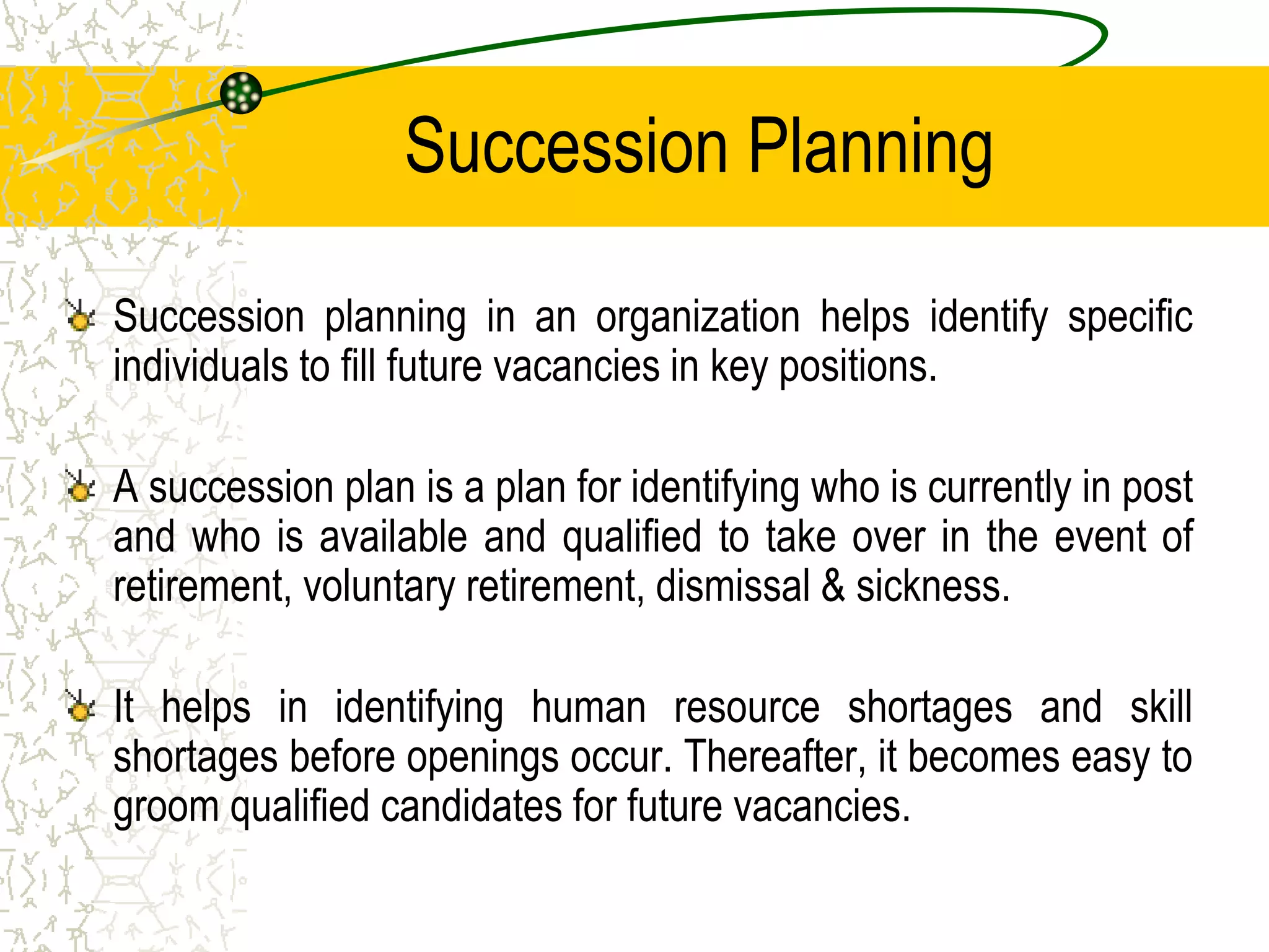 career planning & succession planning | PPTX