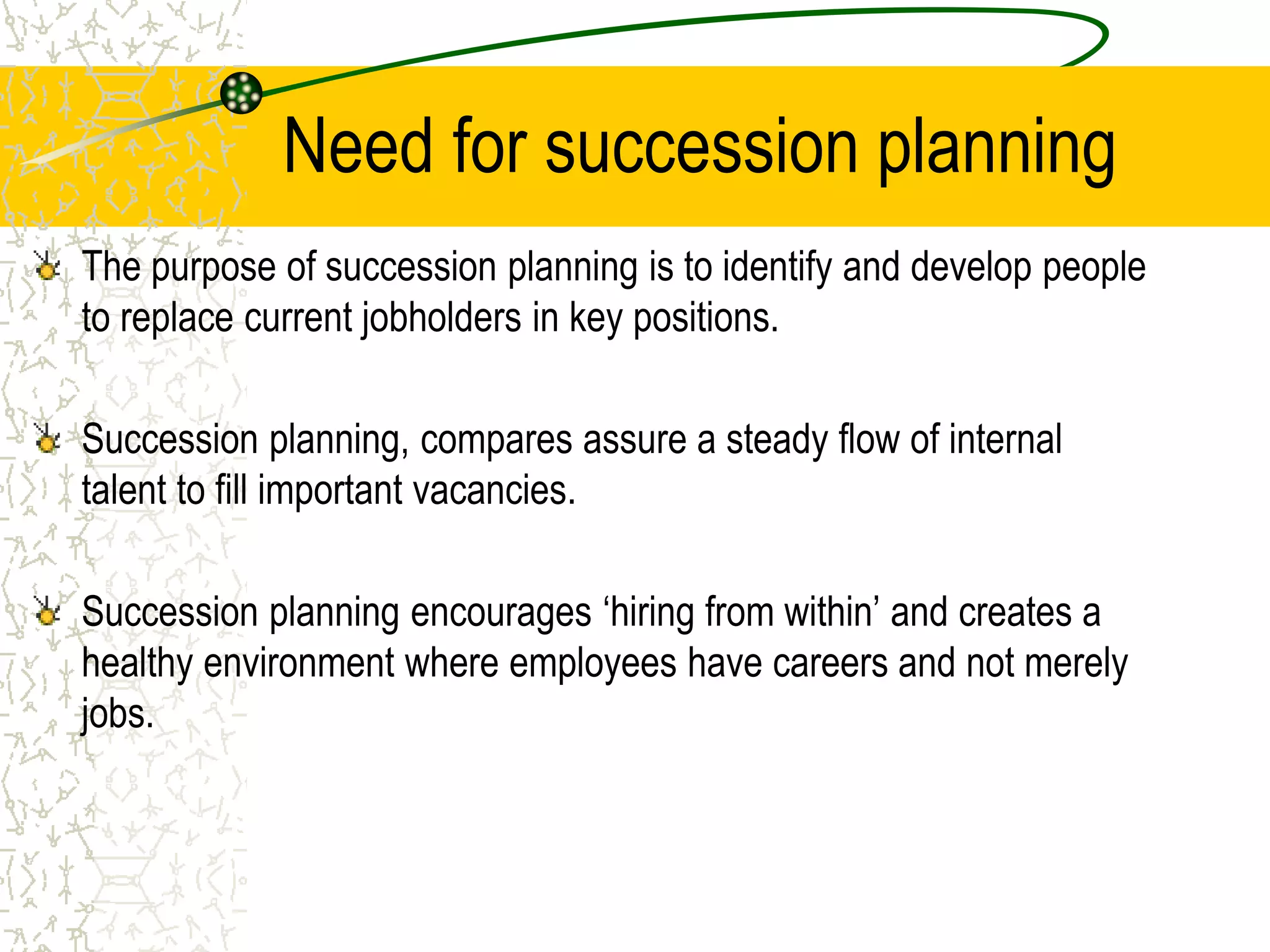 career planning & succession planning | PPTX