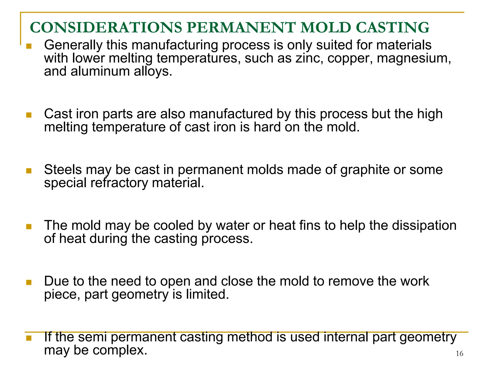 3 CASTING SECOND LECTURE.ppt | Chemistry | Science