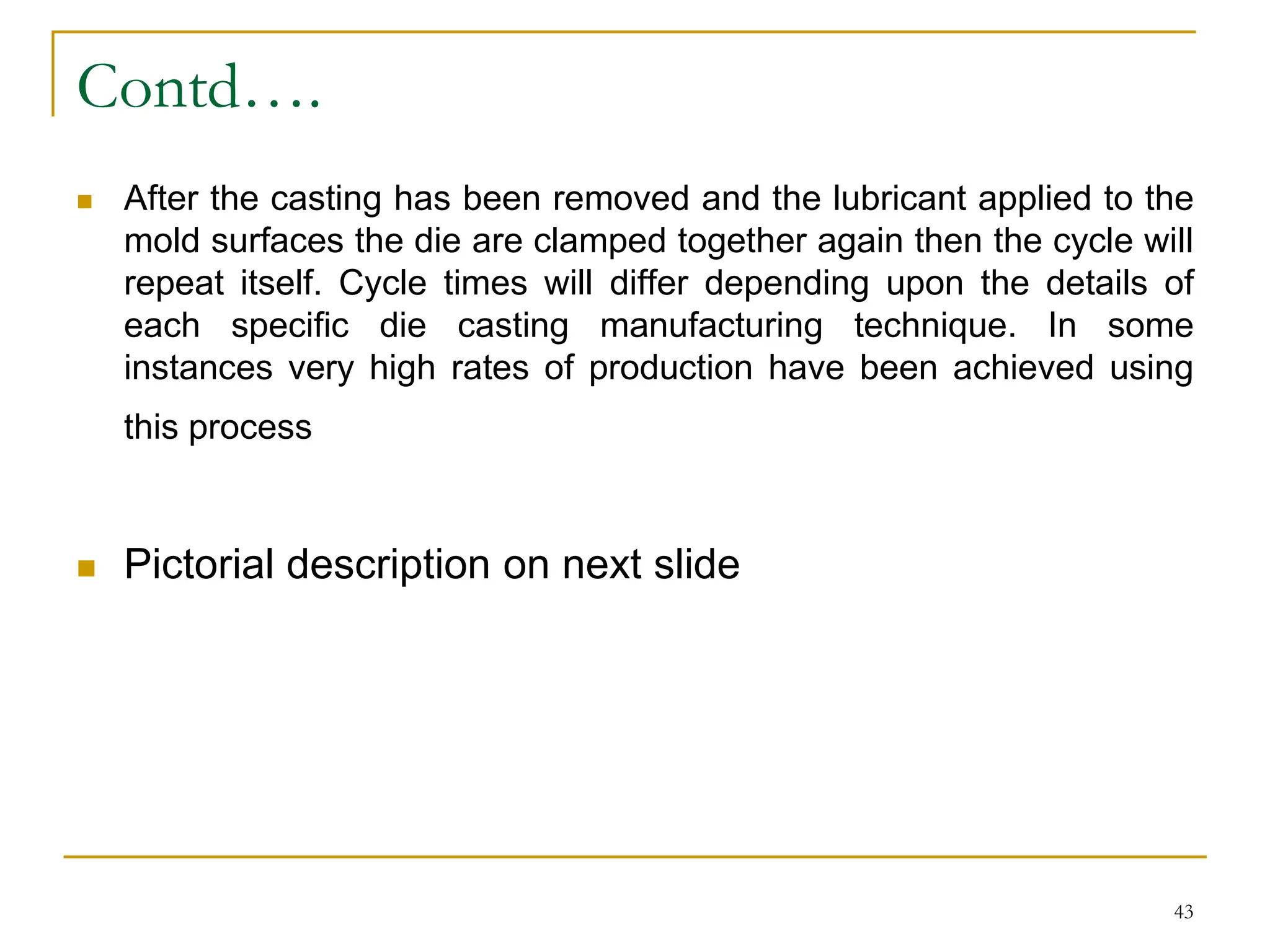 3 CASTING SECOND LECTURE.ppt | Chemistry | Science