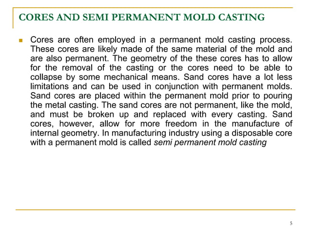 3 CASTING SECOND LECTURE.ppt | Chemistry | Science