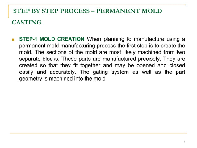 3 CASTING SECOND LECTURE.ppt | Chemistry | Science