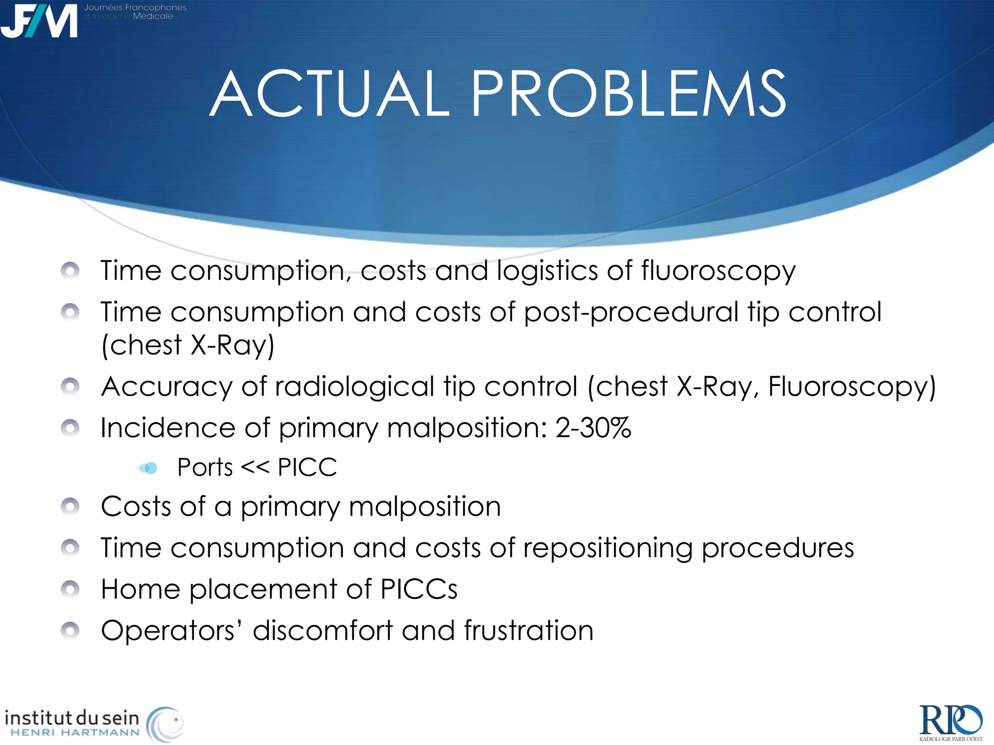 Catheter tip positioning control in chest port implantation. Luc ...