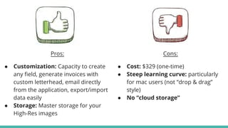 Creating your own Art Database 101- FILEMAKER PRO & ALTERNATIVES | PPT