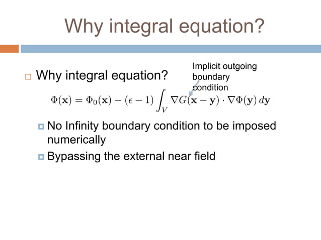 Integral Equation Formulation of Electromagnetic Scattering from Small ...